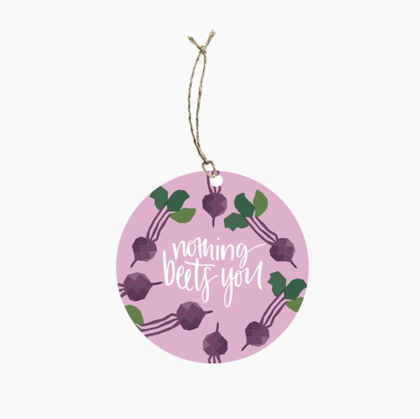 Beetroot Pun Gift Tag with Seeds - Rosie Lou