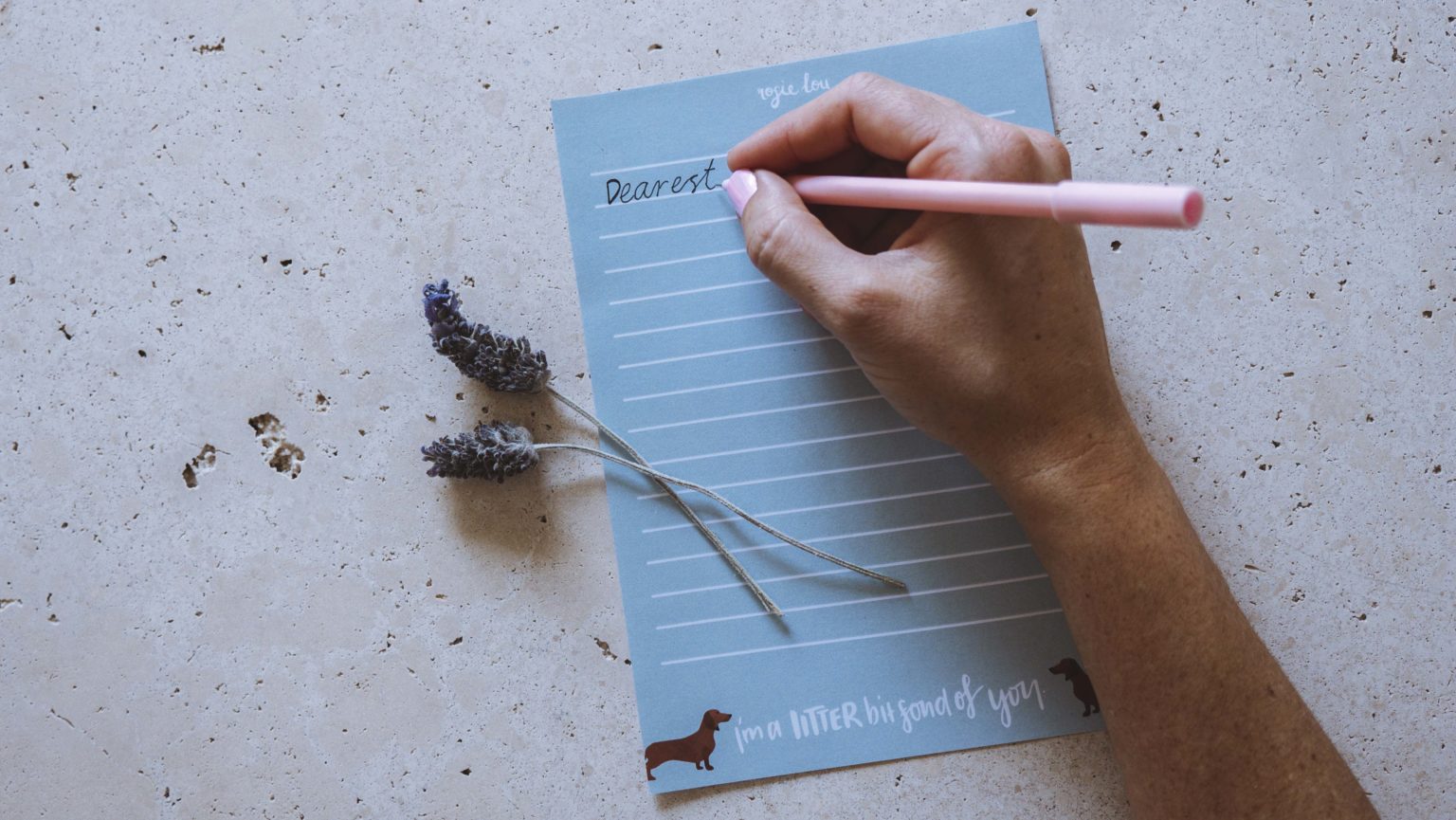 Writing Set | Litter bit fond of you - Rosie Lou