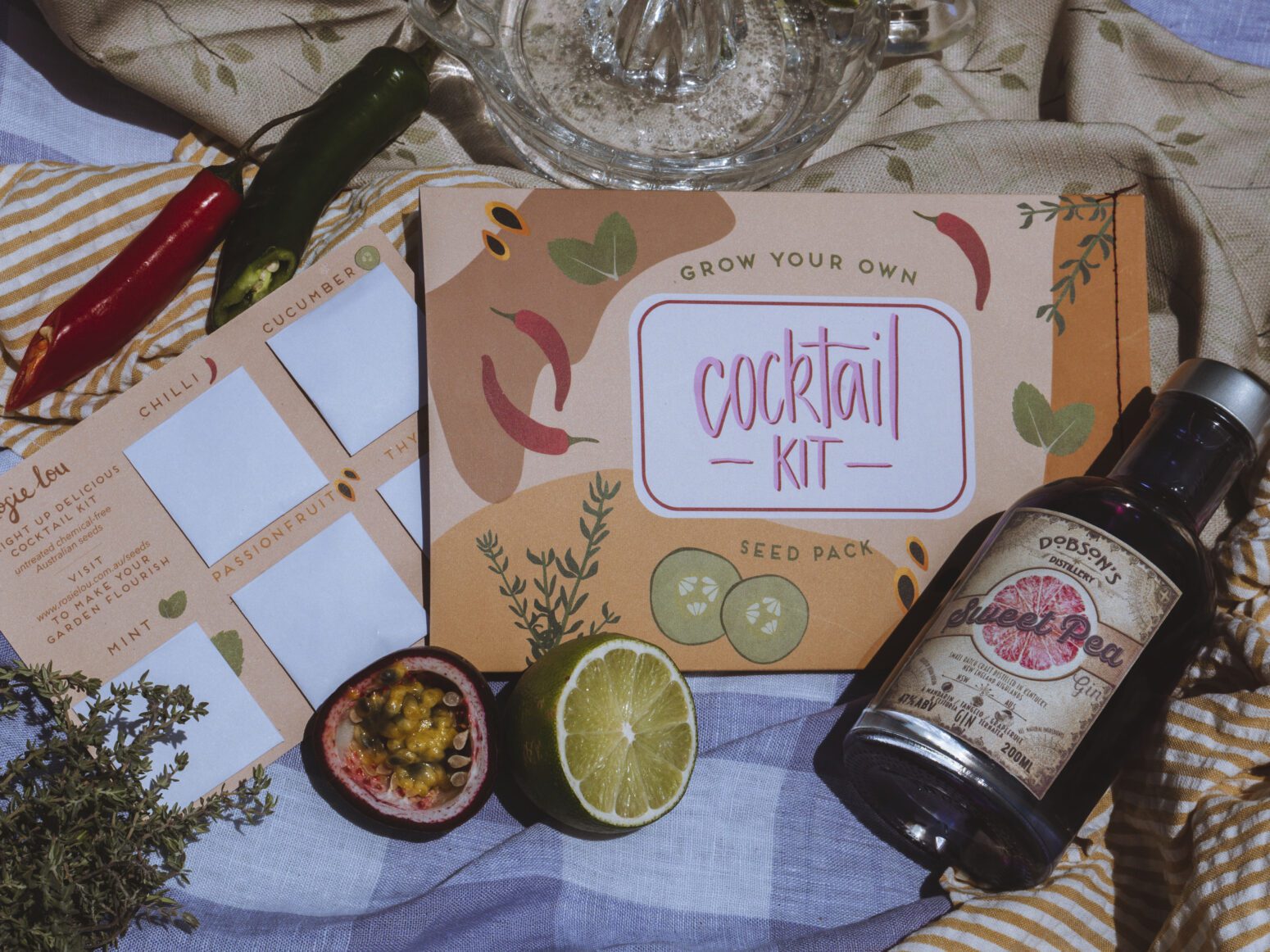 Cocktail Garnishes Multi Seed Pack - Rosie Lou